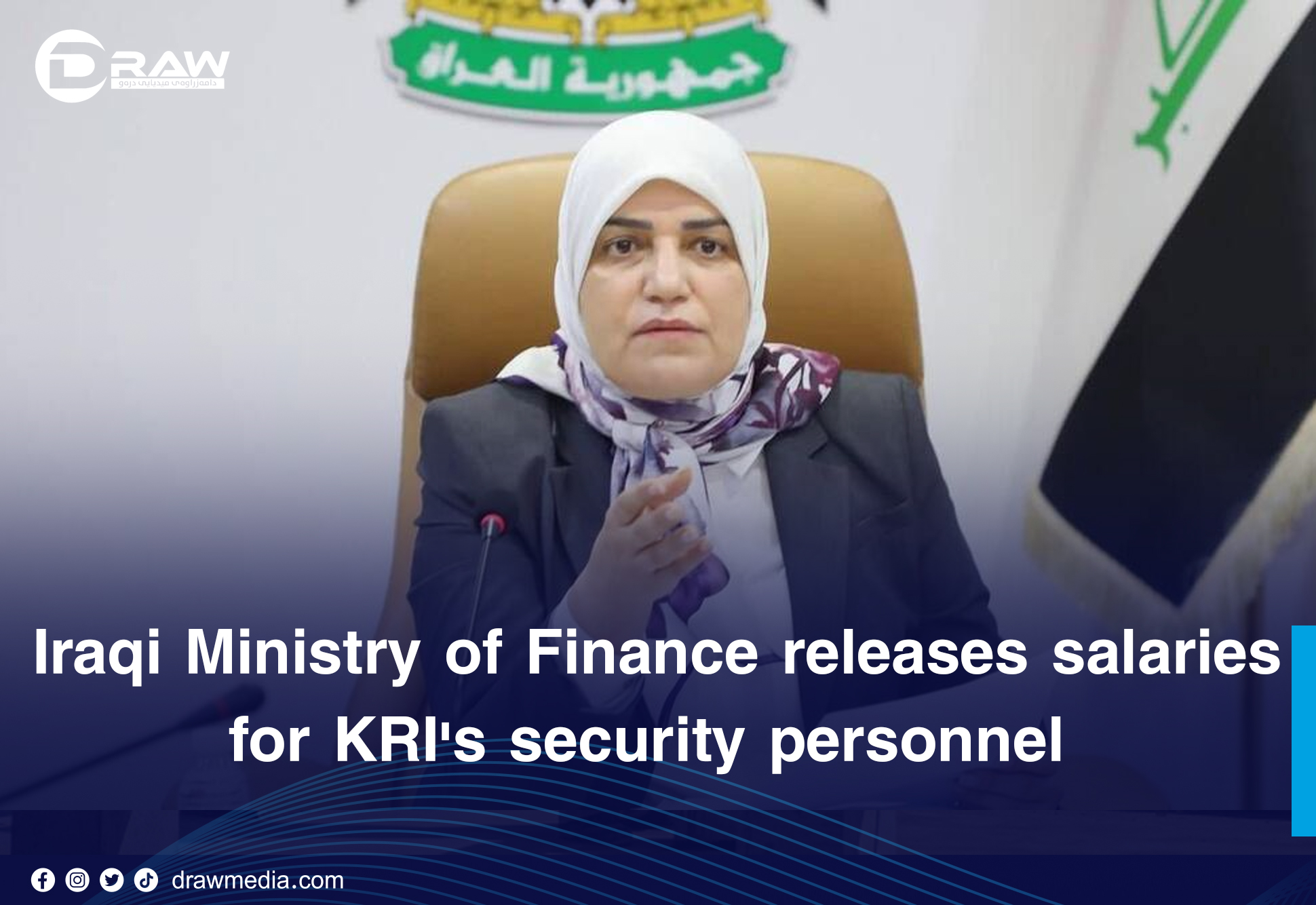 Iraqi Ministry of Finance releases salaries for KRI's security ...